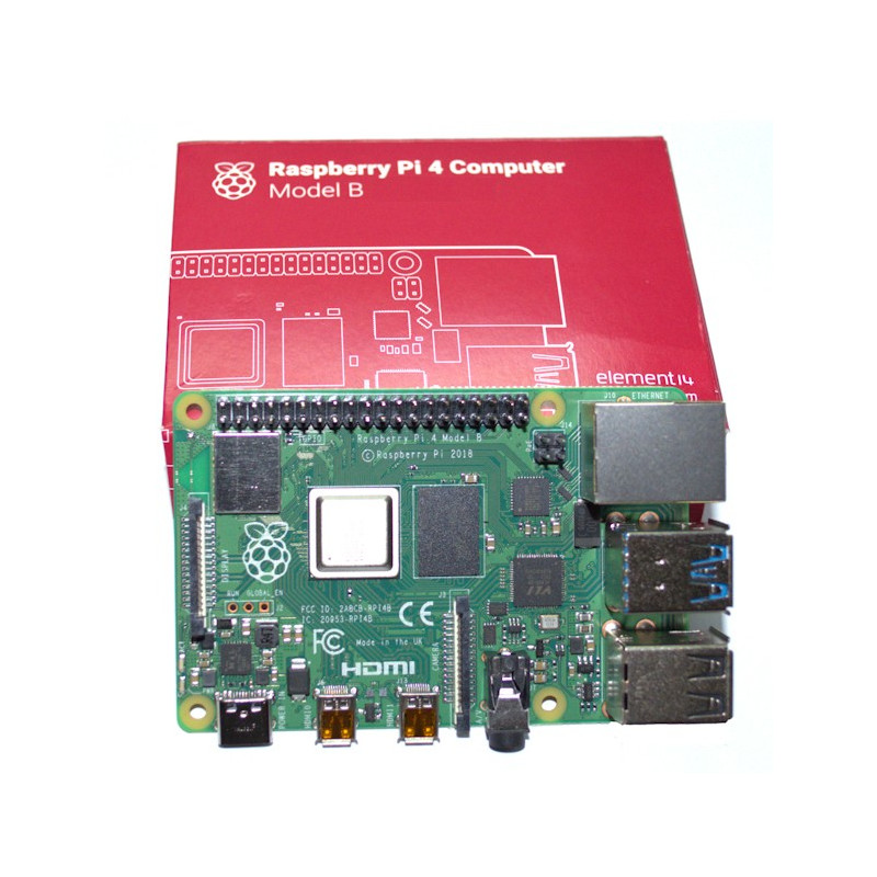 Raspberry Pi 4 Model Single Board Computer - 8 GB