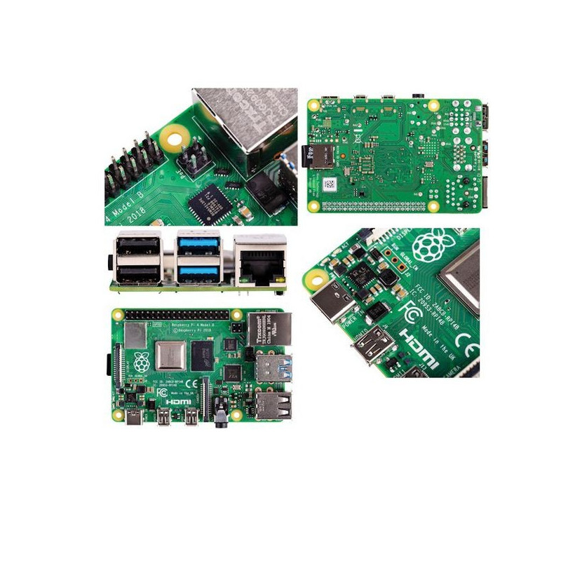 Raspberry Pi 4 Model B - 4GB Single Board Computer