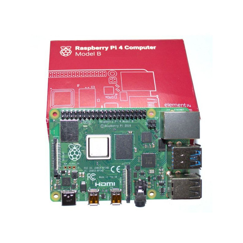 Raspberry Pi 4 Model B - 2GB Single Board Computer